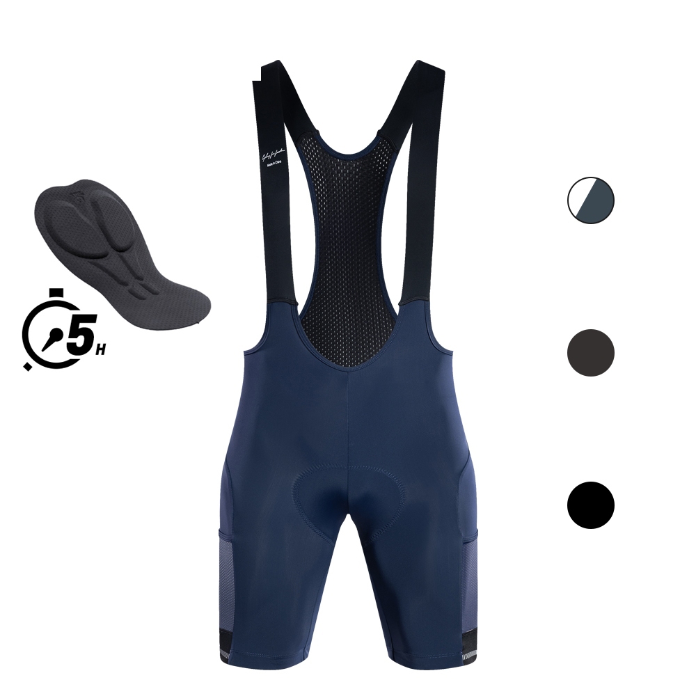 Santic Men Cycling Bib Shorts 4D Padded 6 Hours Riding Powerbrand ...