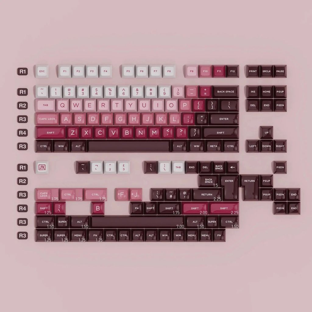JTK HSA Profile ABS Keycaps Base kit | Shopee Philippines