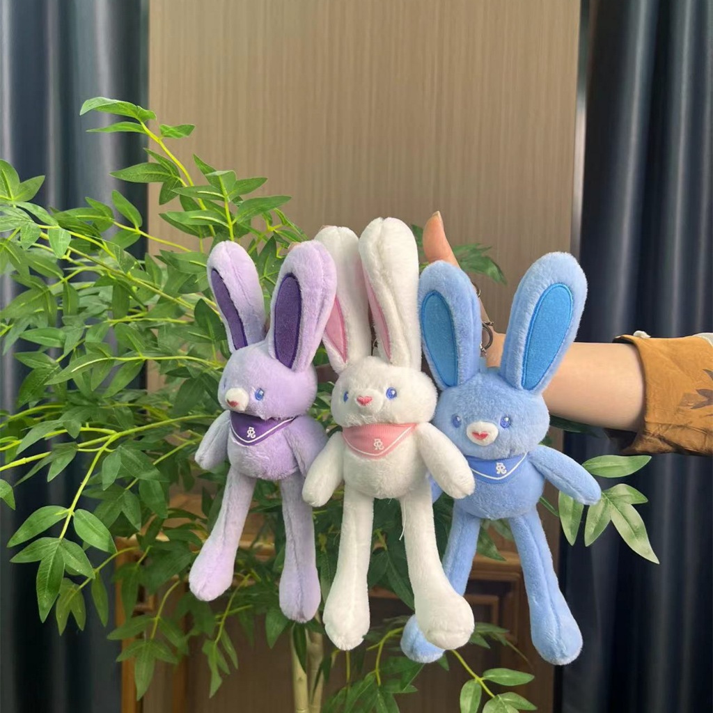 Douyin Same Style Influencer Pull Ear Rabbit Dopamine Pull Plush Rabbit ...
