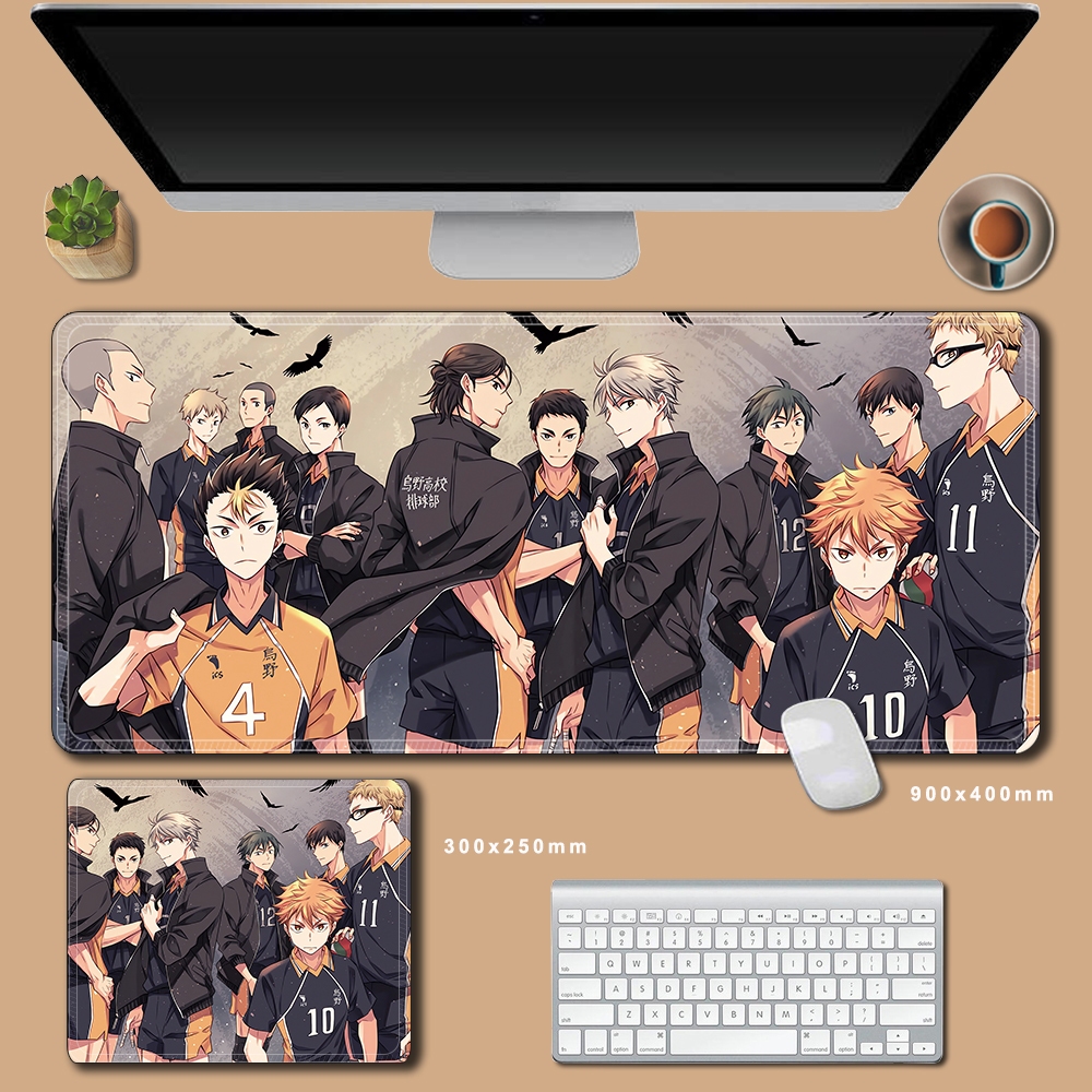 Haikyuu Hinata Shoyo Kageyama Tobio Kozume Kenma XXL Large Mousepad ...