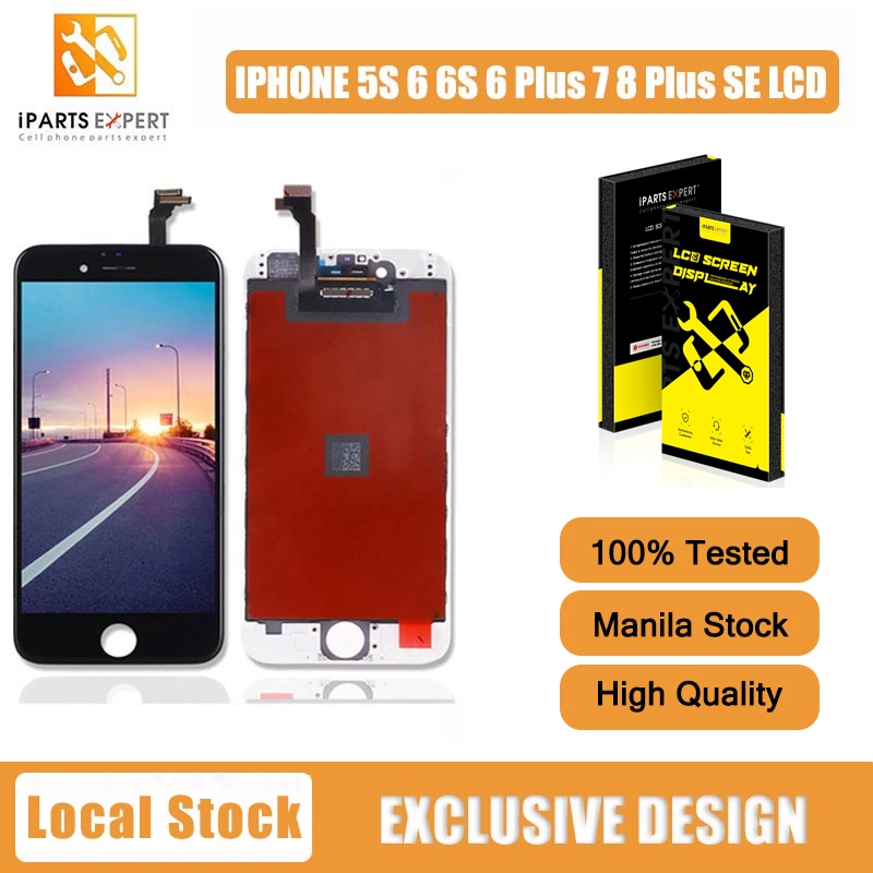 【Local Stock】IPARTSEXPERT LCD Display iP6 IP7 IP8 IP6S Plus Touch ...