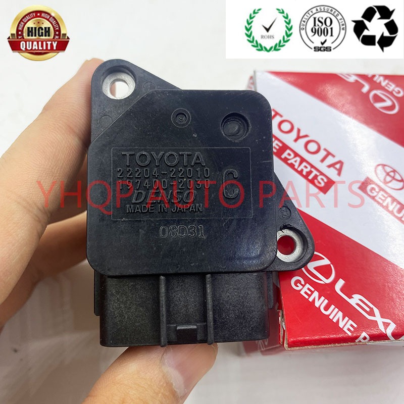 Original Mass Air Flow Sensor Toyota Vios 2008-2013 Gen2 22204-22010 ...