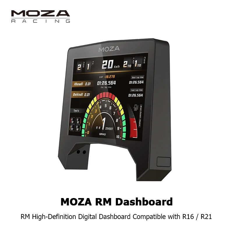 MOZA Racing RM High-Definition Digital Dashboard for R16/R21 | Shopee Philippines