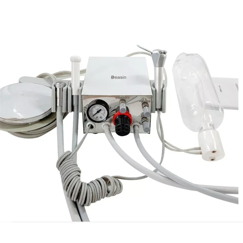 Home Useing Portable Dental Air Turbine Unit With Syringe And Handpiece ...