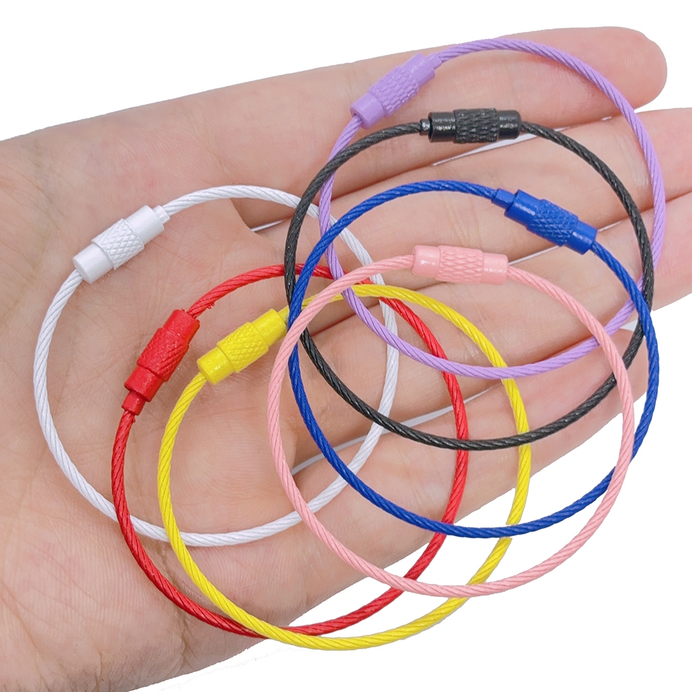 1pcs Key Chain Departments DIY Jewelry Accessories Parts Multi Color ...