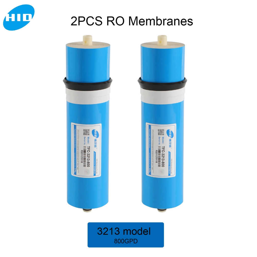 HID 800gpd RO Membrane 2pcs 3213 800 GPD Reverse Osmosis Water Filter ...