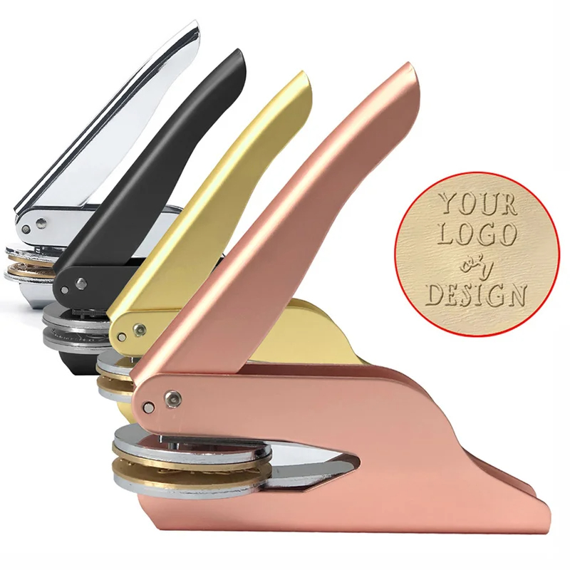 Customized Steel Sealing Embosser Custom Stamp Pattern for DIY Wedding ...