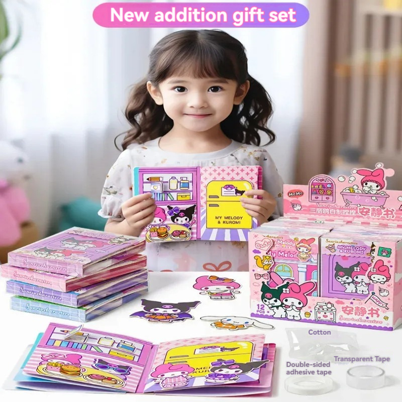 Quiet Book Girl New Style Handmade diy Quiet Book Children's Quiet Book ...