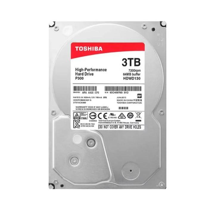 Toshiba P300 500G 1T 2T 3T 4TB Surveillance VCR HDD Desktop PC Internal Hard driver disk 3.5inch ...