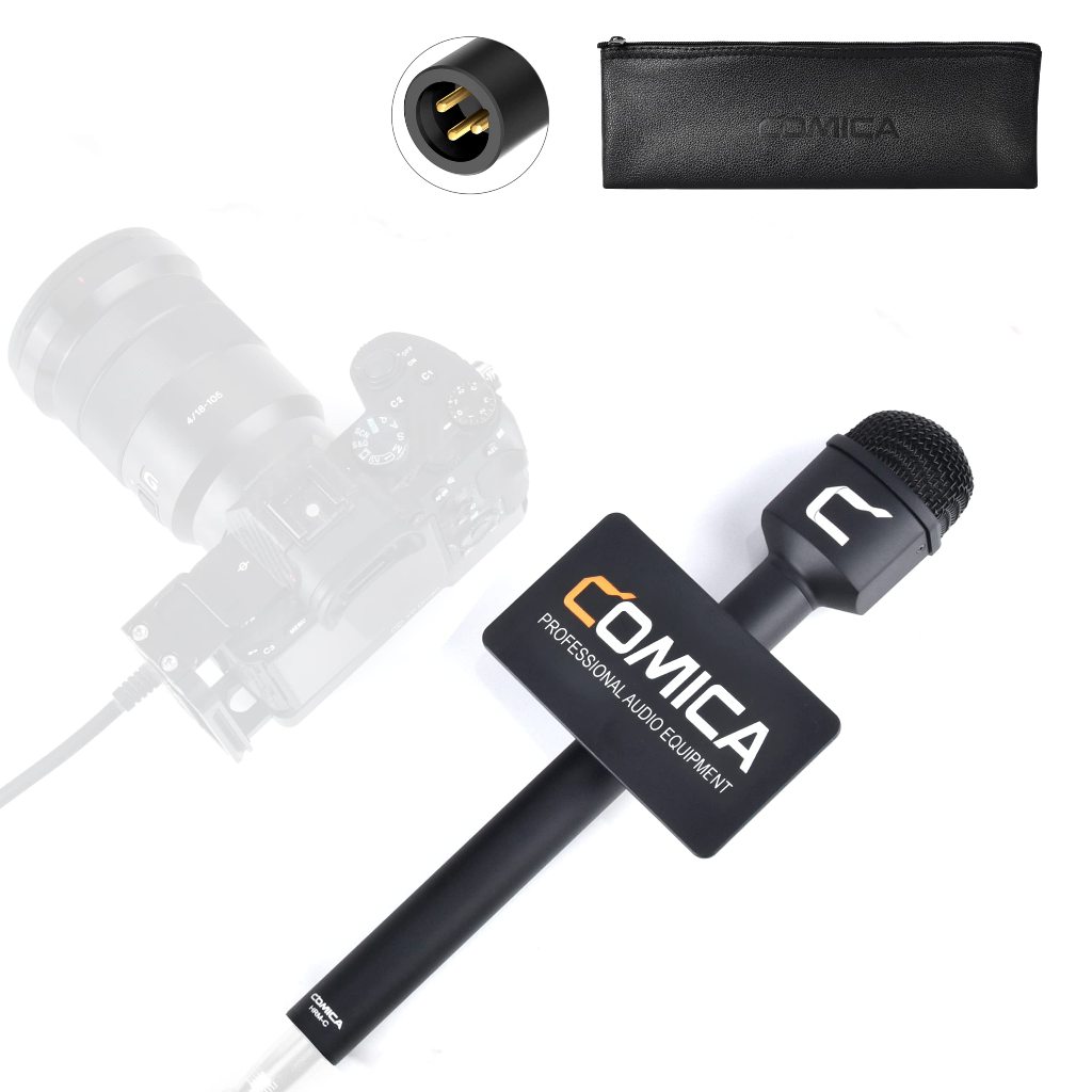 Comica Omnidirectional Dynamic Reporter/Interview Microphone | Shopee ...