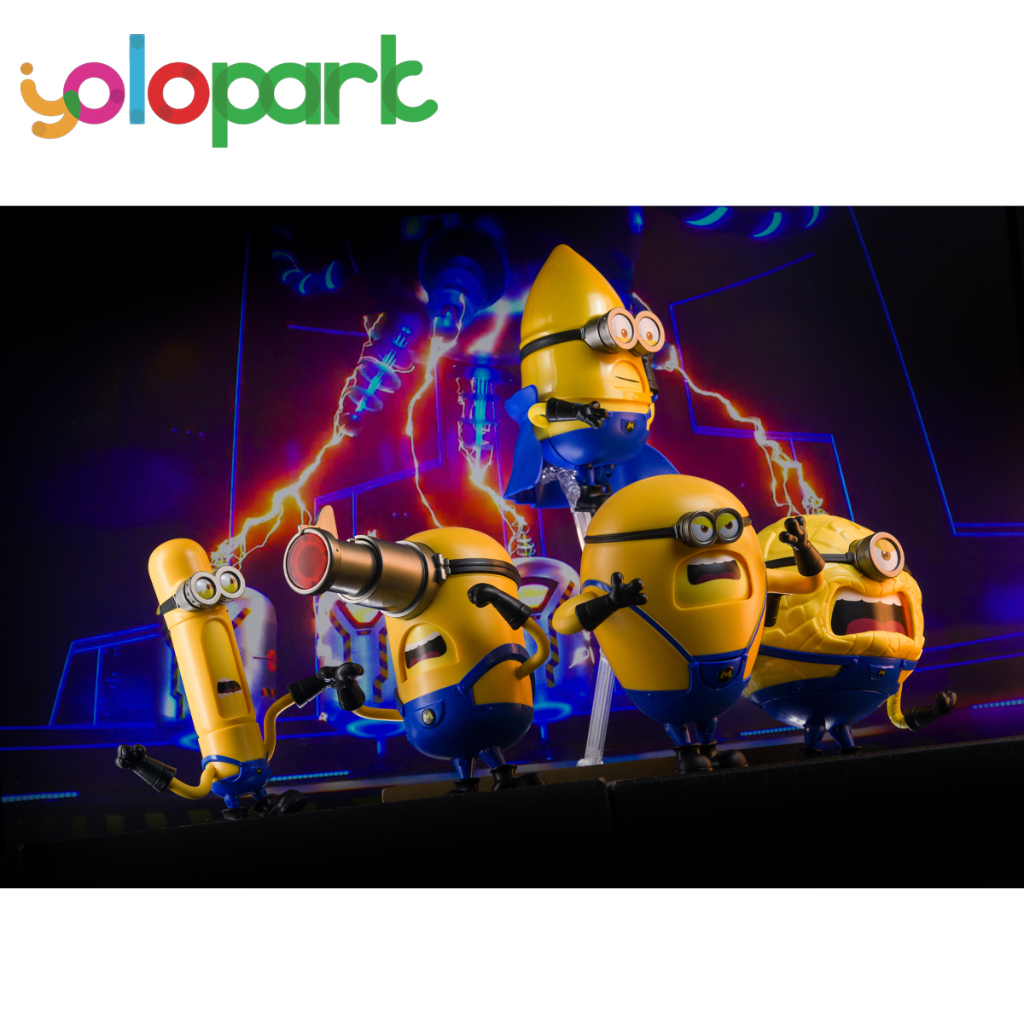Despicable Me 4 Mega Minions Model kit YOLOPARK AMK Series Minion Toys ...