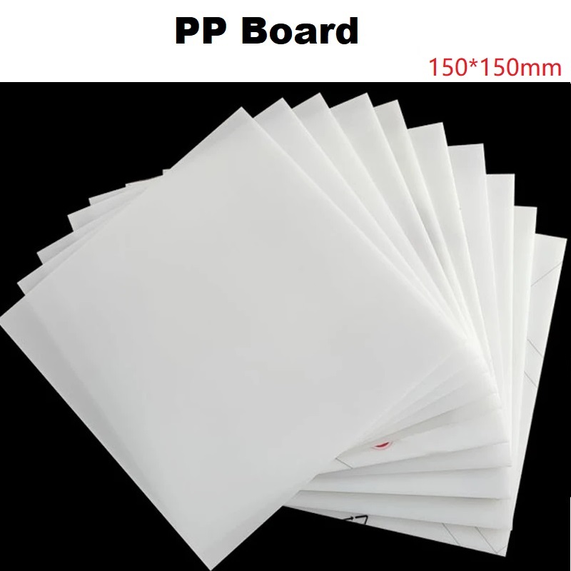 150*150mm PP Board Polypropylene Plastic Non Toxic Chopping Board DIY ...
