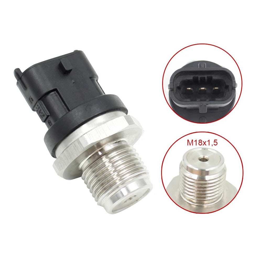 High Quality Fuel Rail Common Pressure Sensor For MITSUBISHI FUSO ...