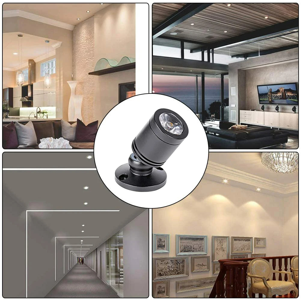 Mini Spot Lights USB 5V LED 1W/3W Downlight Accent Bright Lamp Indoor ...