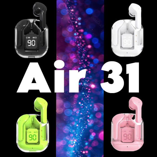 [COD] TWS Air31 Wireless Bluetooth Earphones Gaming Headset with Mic ...