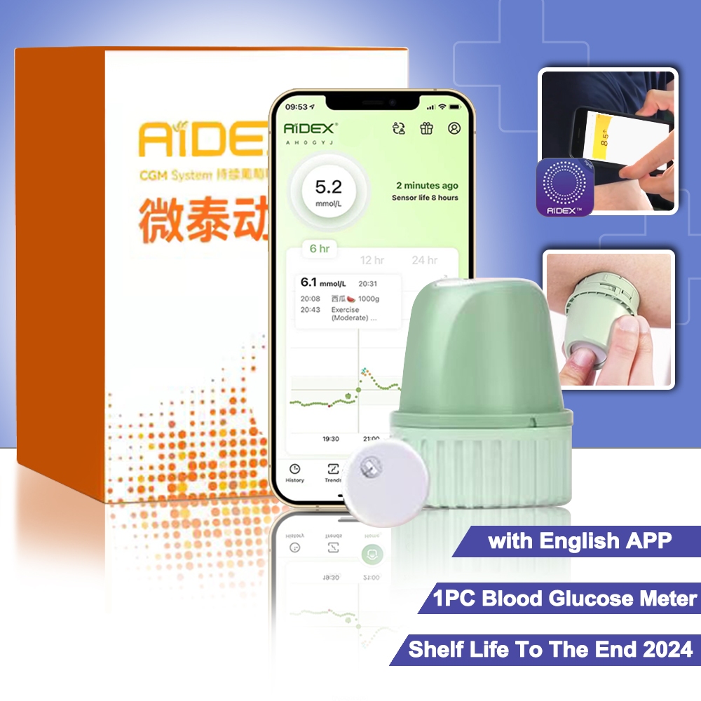 Freestyle Libre Sensor Bluetooth Scan Free Remote Data Sharing Aidex ...