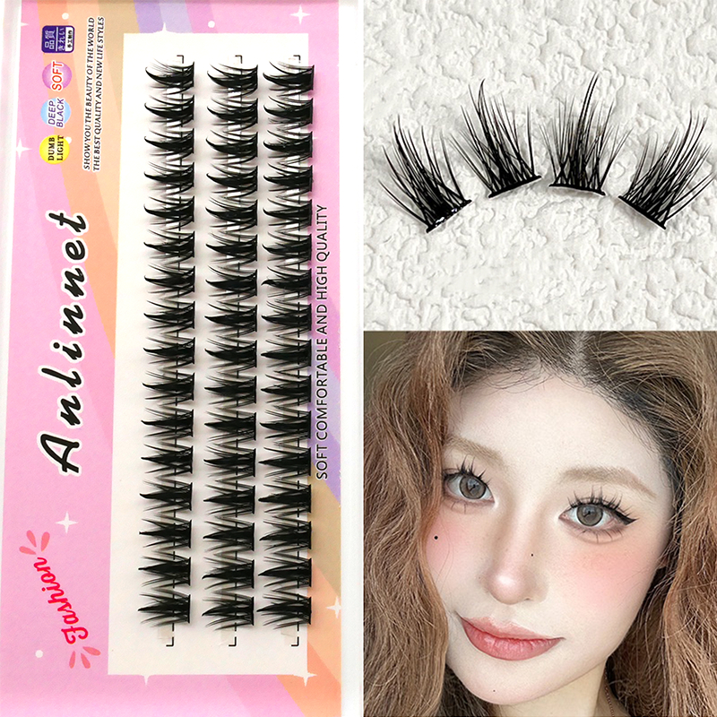 Natural False Eyelashes Curling Eyelash Extension DIY Eyelash Extension ...
