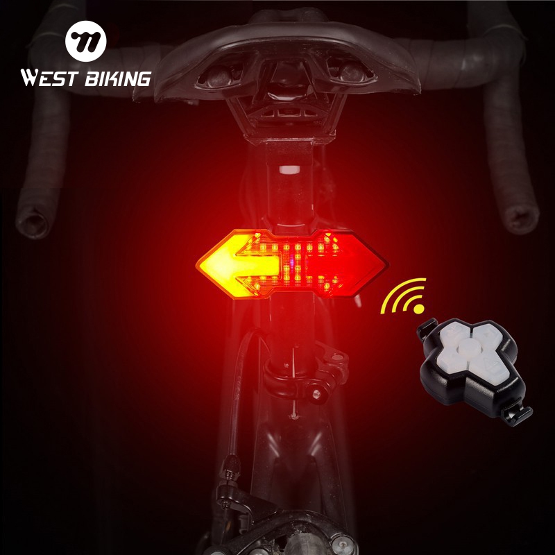 【PH Delivery】WEST BIKING Bike Signal Light Wireless Remote Control ...
