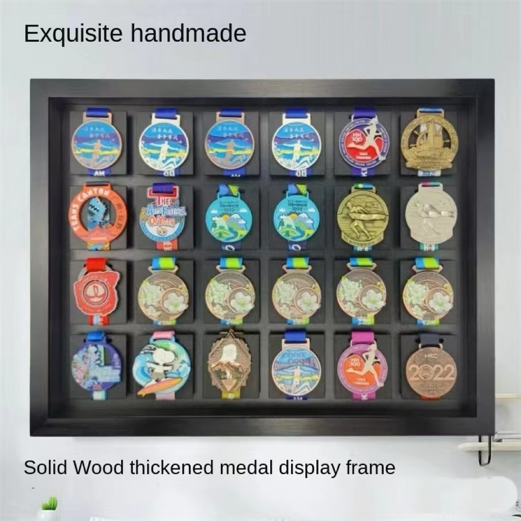 Yixi Marathon Medal Display Stand Wall Hanging keep Medal Transparent ...