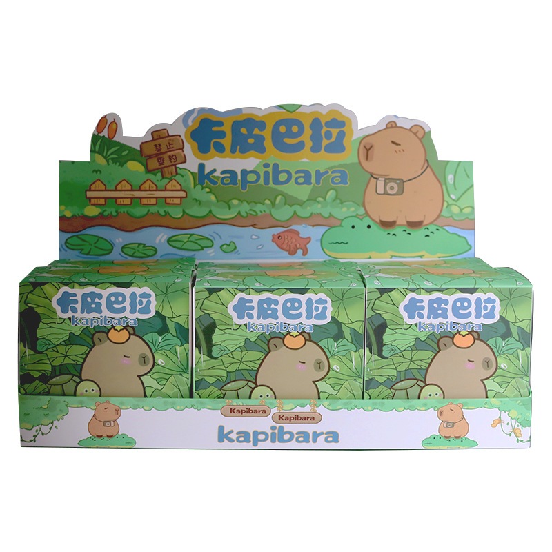 Capybara Capybara Emotional Capybara Capybara Cartoon Doll Mystery Box ...