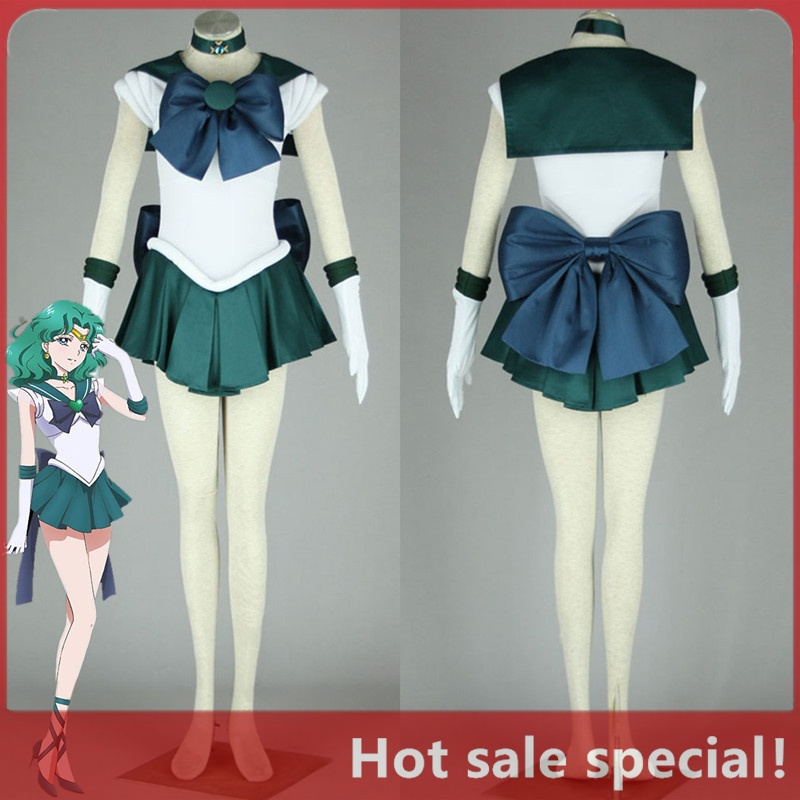 Kaiou Michiru cosplay Women Sailor Moon cosplay Anime Costume Halloween ...