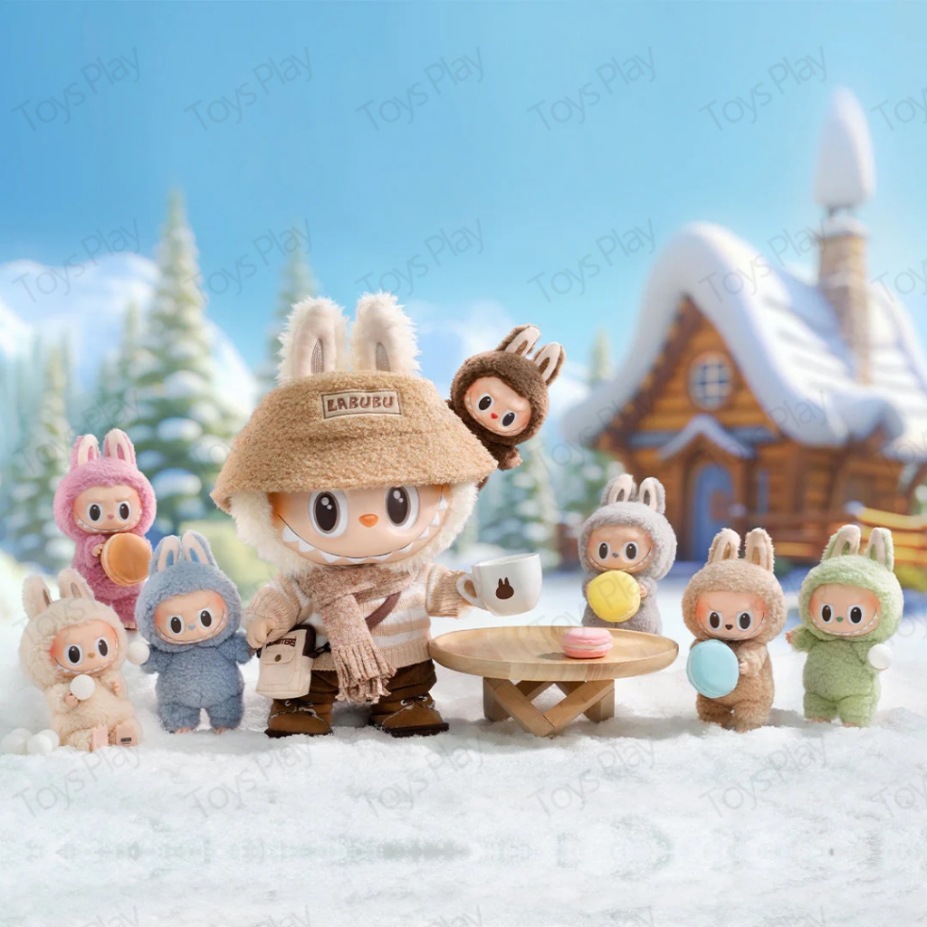 POP MART Labubu Macaron V1 Cute Kawaii Action Figures Kid Toy Doll Box ...