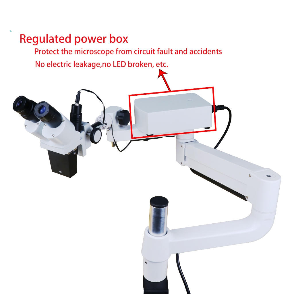 5 watt rotating dental binocular microscope for dentists, dental ...