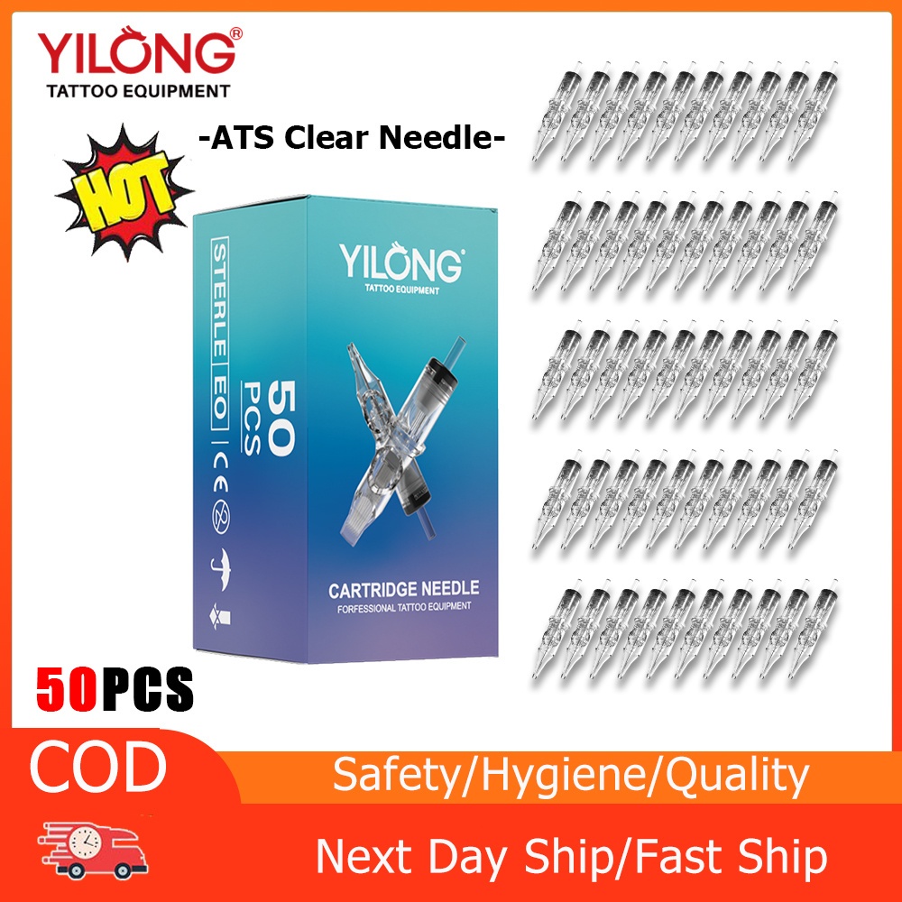 YILONG New 20/50 Piece Screw Tattoo Needle New High Quality Tattoo ...