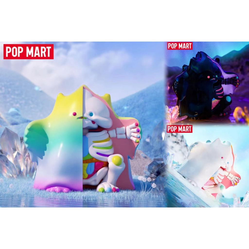 P POPMART Yuki Yuki Evolution Series 400% RAINBOW Model Doll Doll ...