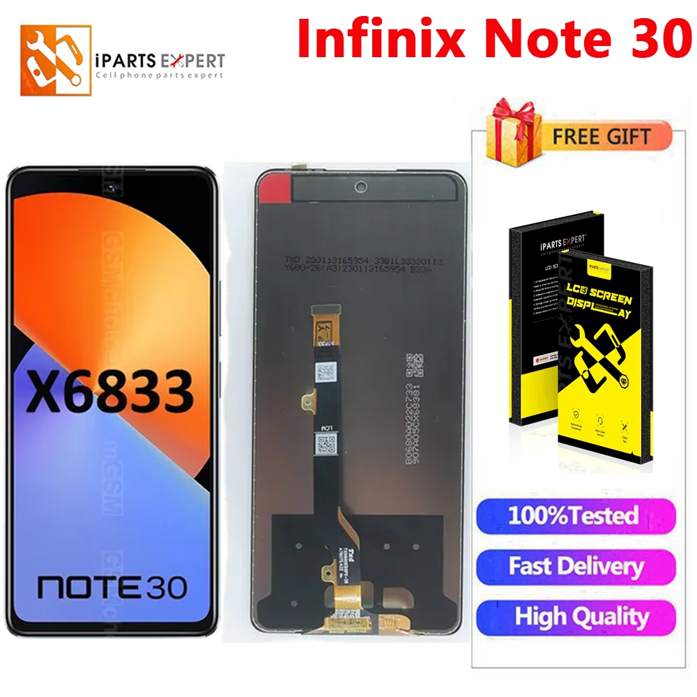 IPARTSEXPERT LCD For Infinix Note 30 X6833B X6716B X6711 LCD Display ...
