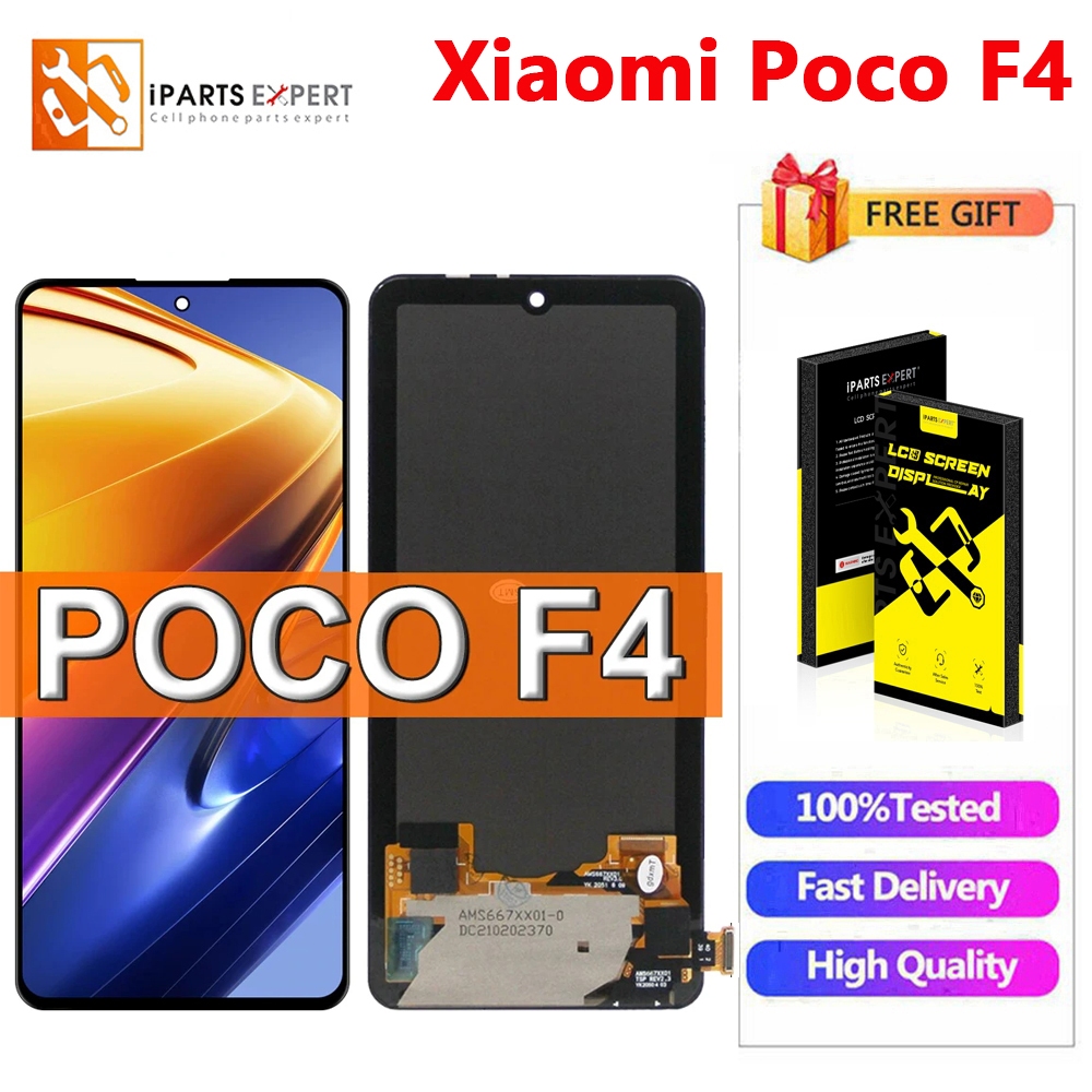 IPARTSEXPERT 6.67'' Original LCD For Xiaomi Poco F4 LCD 2021211RG 22021211RI Display Touch ...