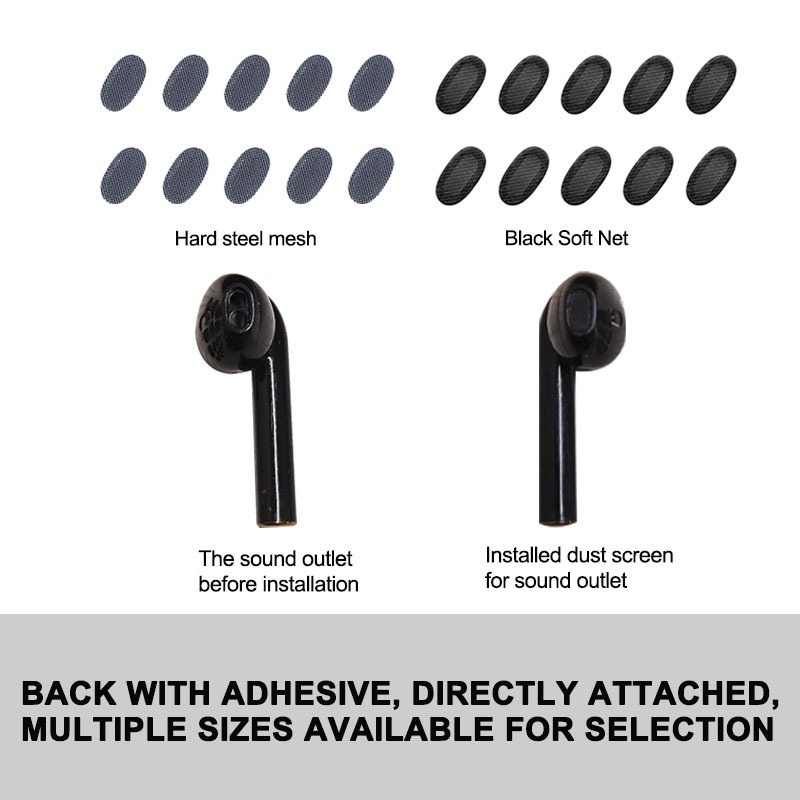 5 pairs of Apple earphones Dust proof net first and second generation ...