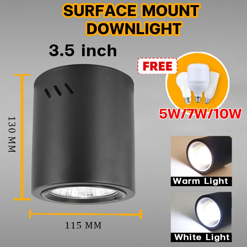 Led Surface Mounted Pin Light Downlight Ceiling Light Spotlight E27 ...