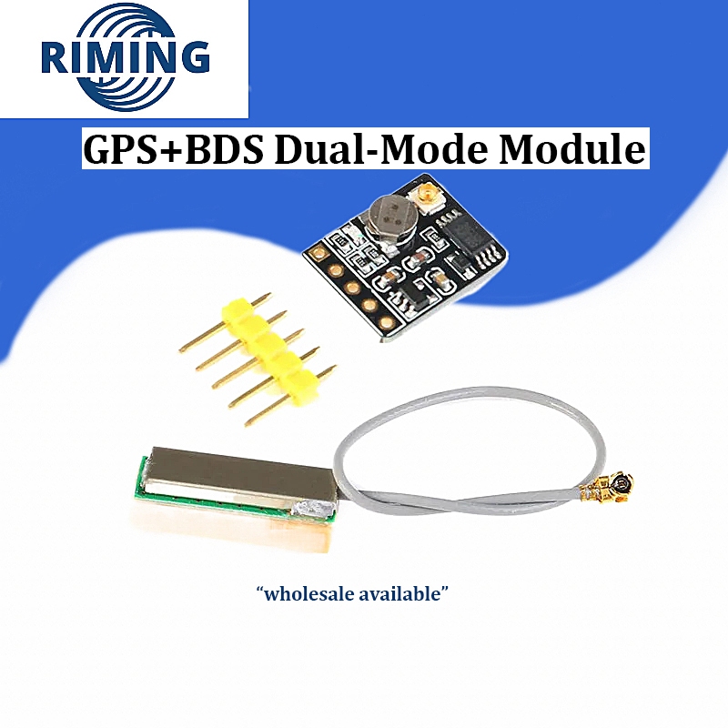 GPS+BDS Dual-Mode Module Flight Control Satellite Positioning Navigator ...