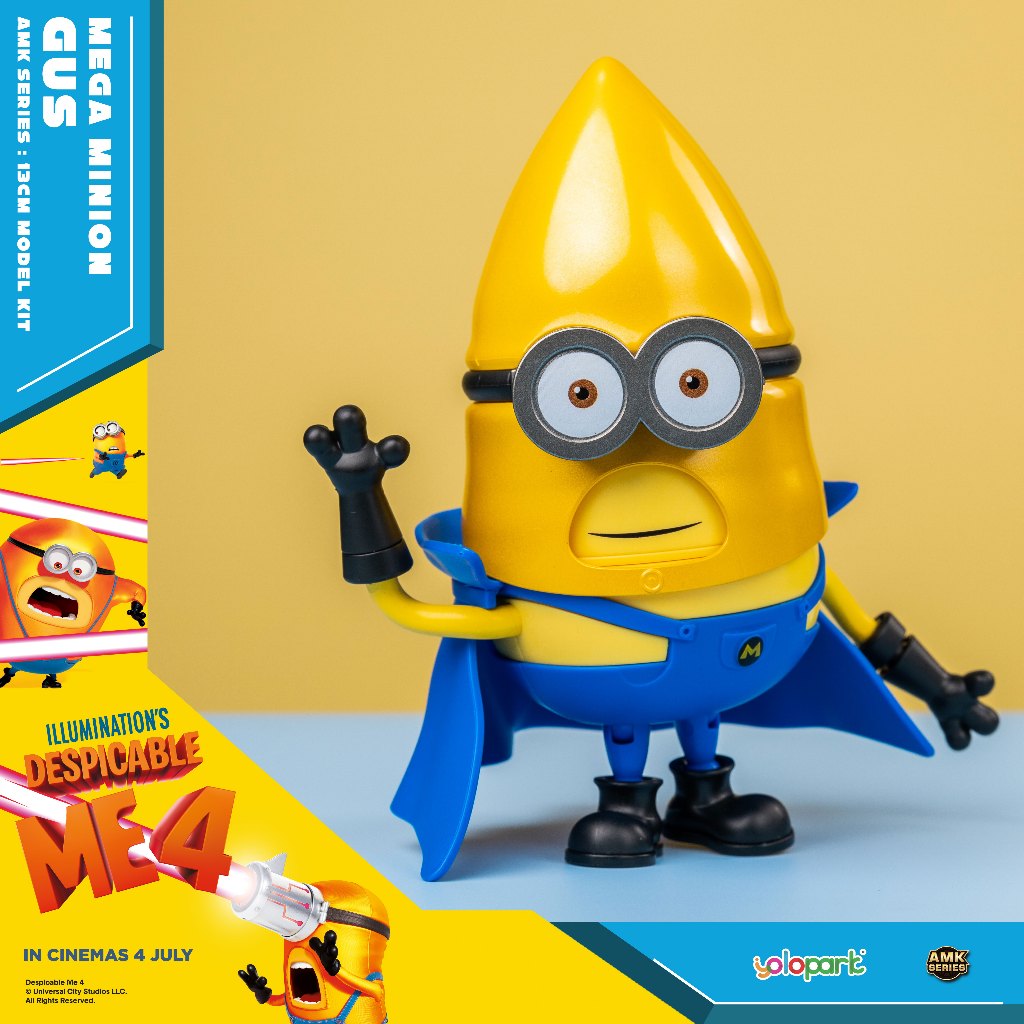 YOLOPARK AMK Series Despicable Me 4 Minions Model Kits Mega Jerry ...