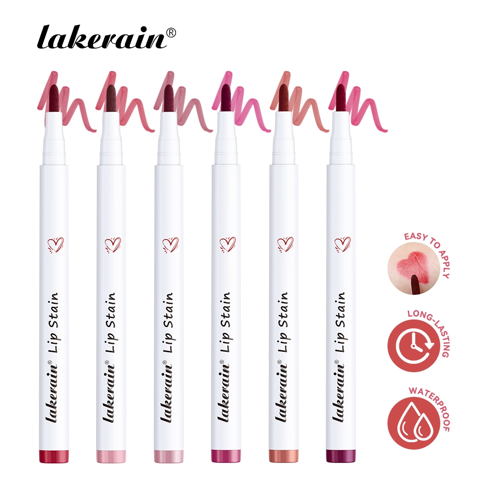 Lakerain Lip Crayon,Waterproof Long lasting Lip stain,Smooth ...