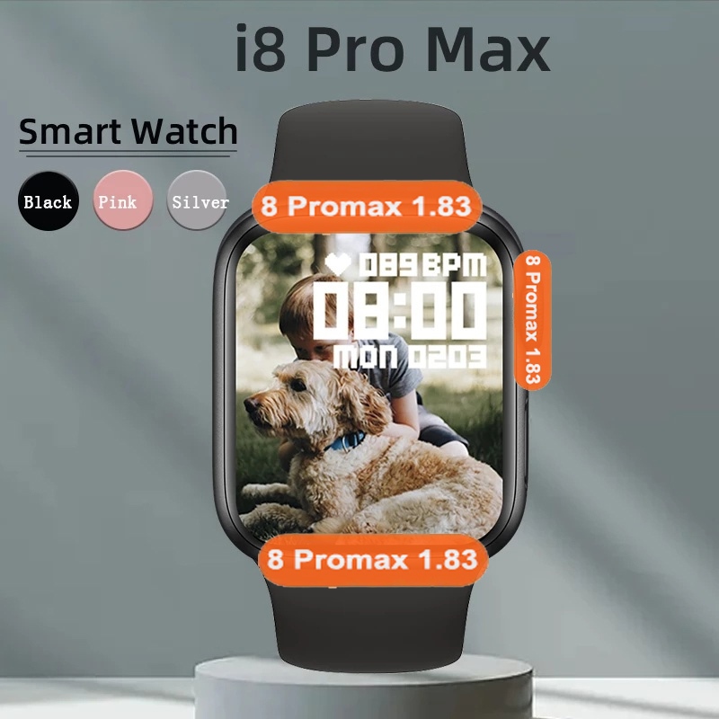 BUY 1 GET 1 Film】Smartwatch for i8 PRO MAX Series 8 Bluetooth Touch ...