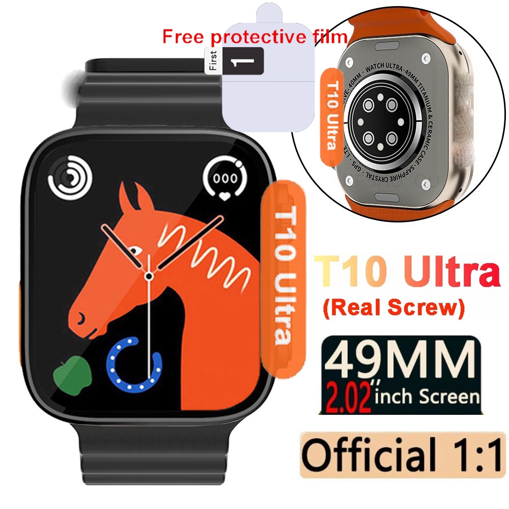 Smartwatch T10 Ultra 2023 New Series 8 Smart Watch 2.09 Inch HD 49mm Bluetooth Smartwatch with ...
