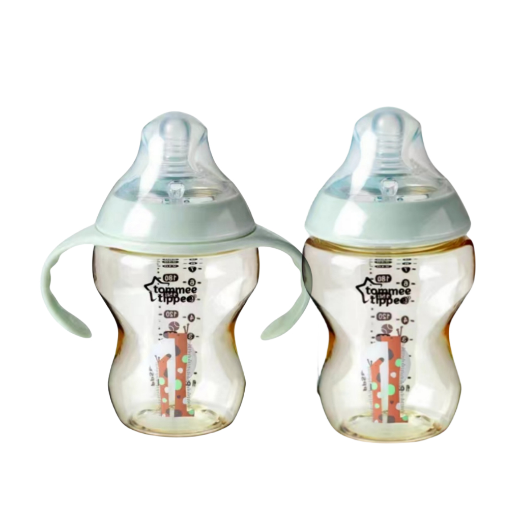 Tommee Tippee Closer to nature anti colic PPSU baby milk feeding bottle wide caliber automatic ...