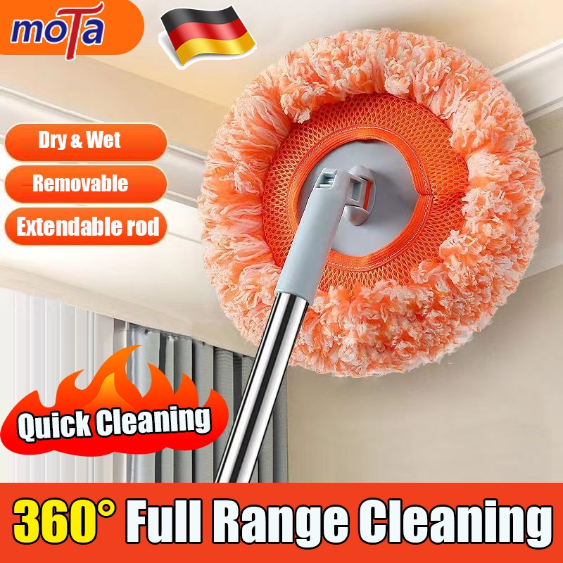 4-in-1 Scalable Multifunctional Round Mop 360 Degree Easy Rotation ...