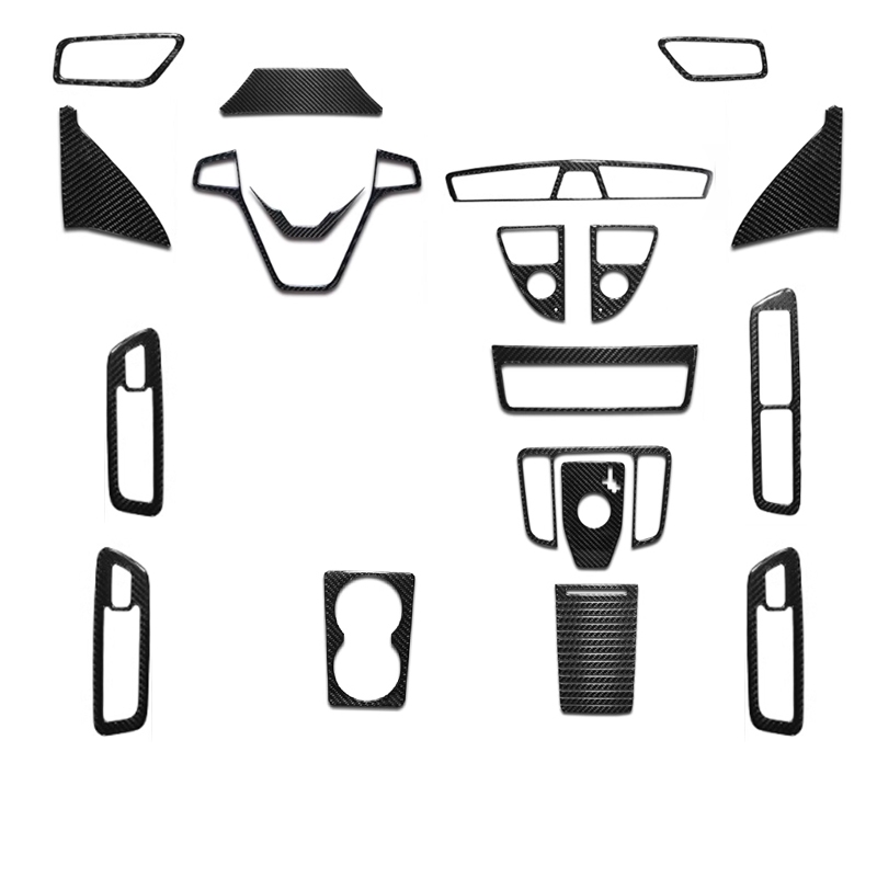 Real Carbon Fiber Full Interior Gear Shift Sticker Cover For PROTON X70 ...