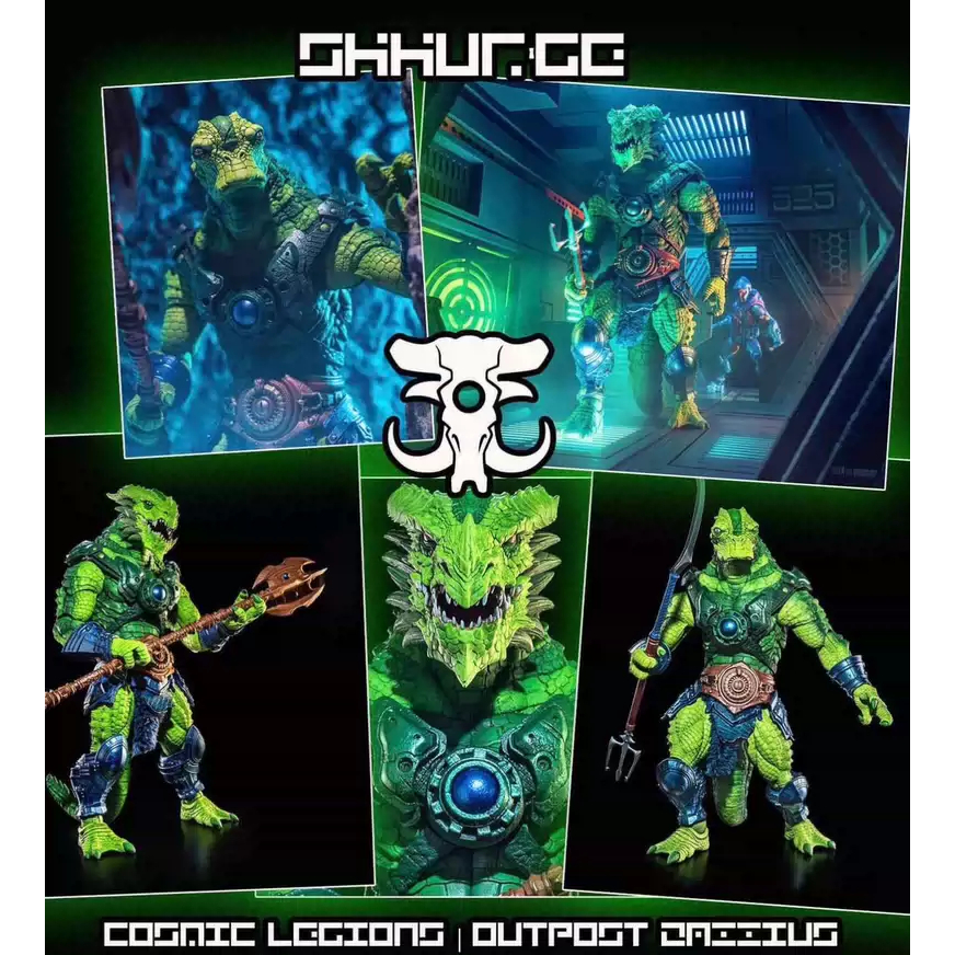 Four Horsemen 1/12 Space Legion 3 Bozaxus Outpost Action Figures, Skorg ...