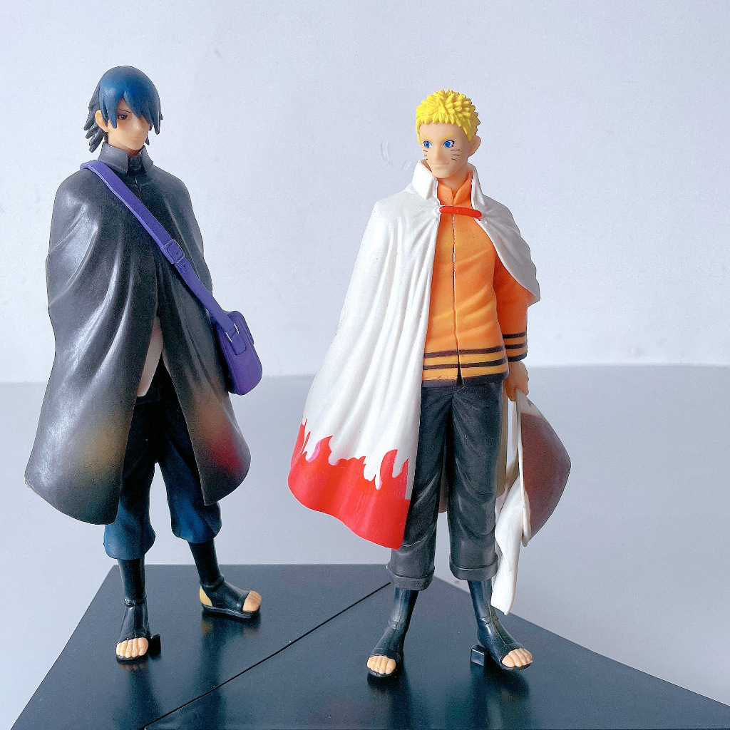 15cm Anime Naruto Sasuke Itachi Naruto Kakashi Figure Battle Damage ...
