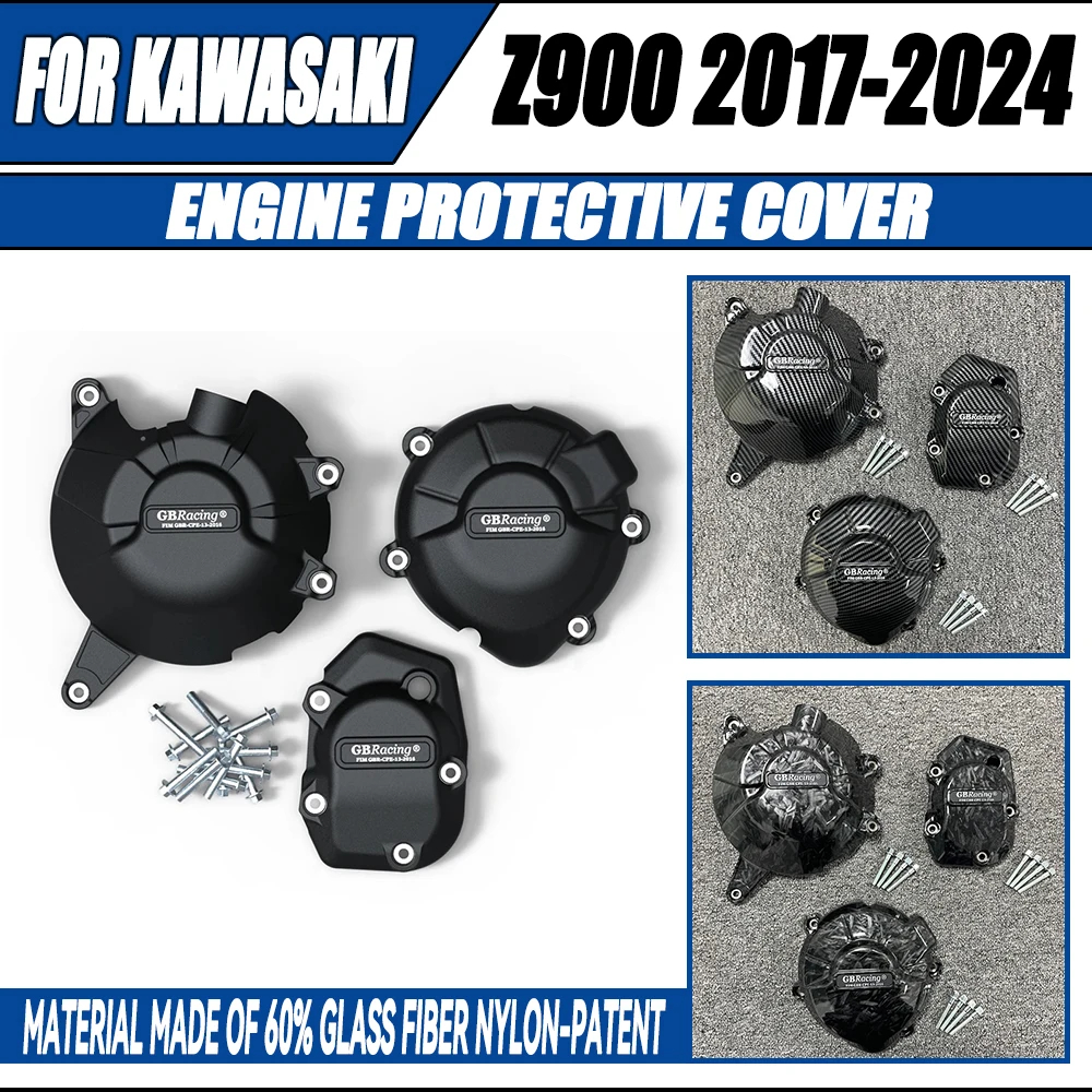 Motorcycles Engine Cover Protection Case For KAWASAKI Z900 2017 2018 ...