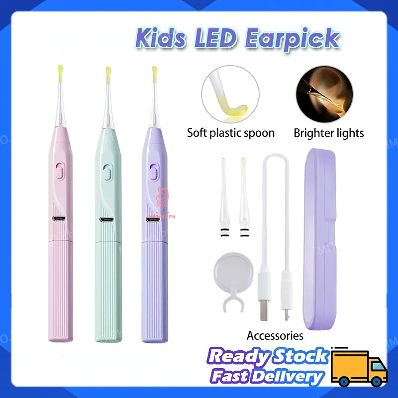 Remover Ear Cleaning Tool Built-in USB Ear Wax Remover for Kids ...