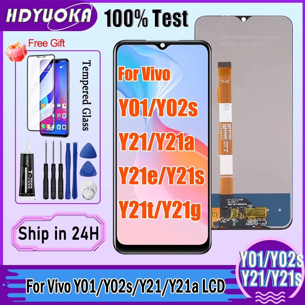 6.51'' High Quality Compatible with For Vivo Y01 Y02s Y21a Y21G Y21T ...