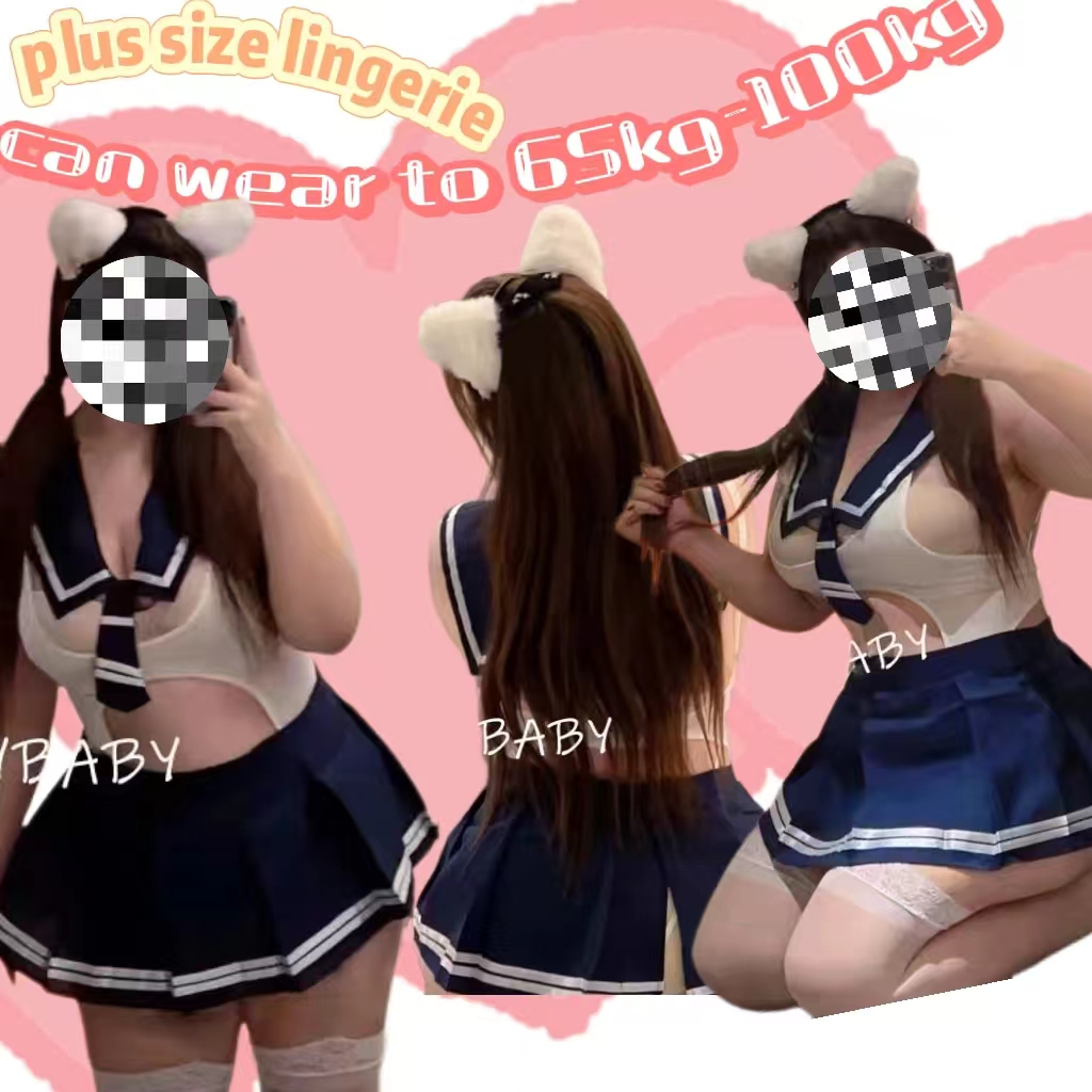 （local Delivery）plus Size Lingerie Jk Sex Set Suitable 60kg 100kg