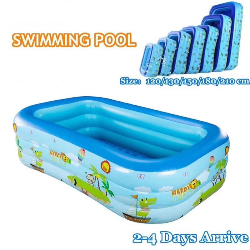 120cm /150cm Swimming Pool Kids Mura Lang Mini Pool for Kids ...