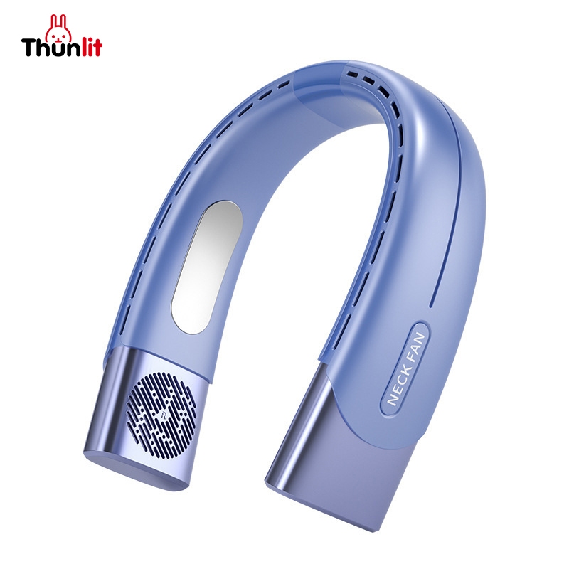 Thunlit Vaneless Hanging Neck Fan 4000mAh Rechargeable Portable Outdoor ...