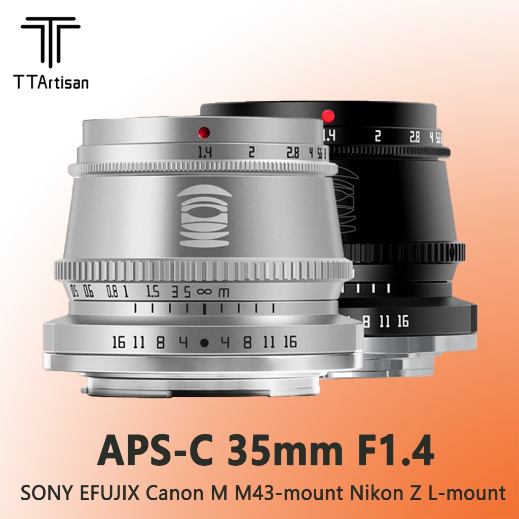 TTArtisan APS-C 35mm F1.4 Manual Focus Potrait Lens for mirrorless camera | Shopee Philippines